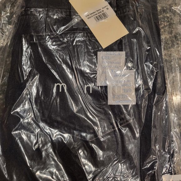 MNML | Jeans | Mnml Skeleton Jeans New Many Sizes Blackwhite Denim ...